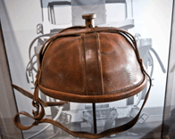Massachusetts Electric Chair Helmet - Crime Museum