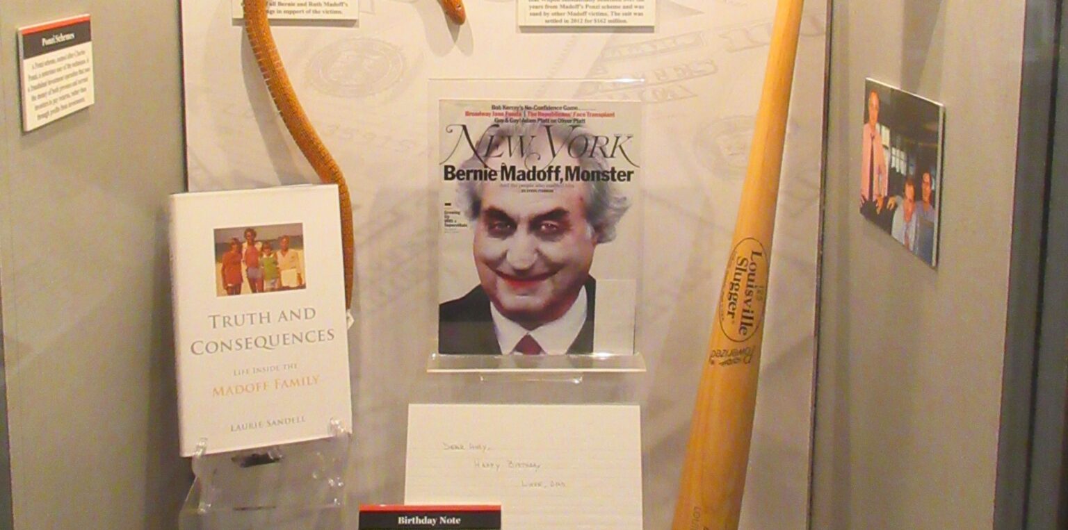 Bernie Madoff - Crime Museum